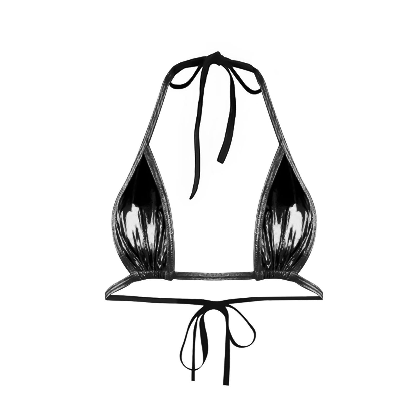 Micro String Bikini Set, Minimal Coverage Two Piece Thong Swimsuit - Etsy