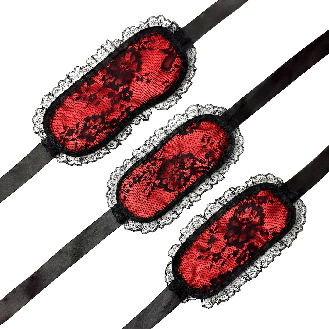 Sexy Lingerie Mask, Erotic Mask, Lace Handcuff, Sexy Kink Mask, Lace ...