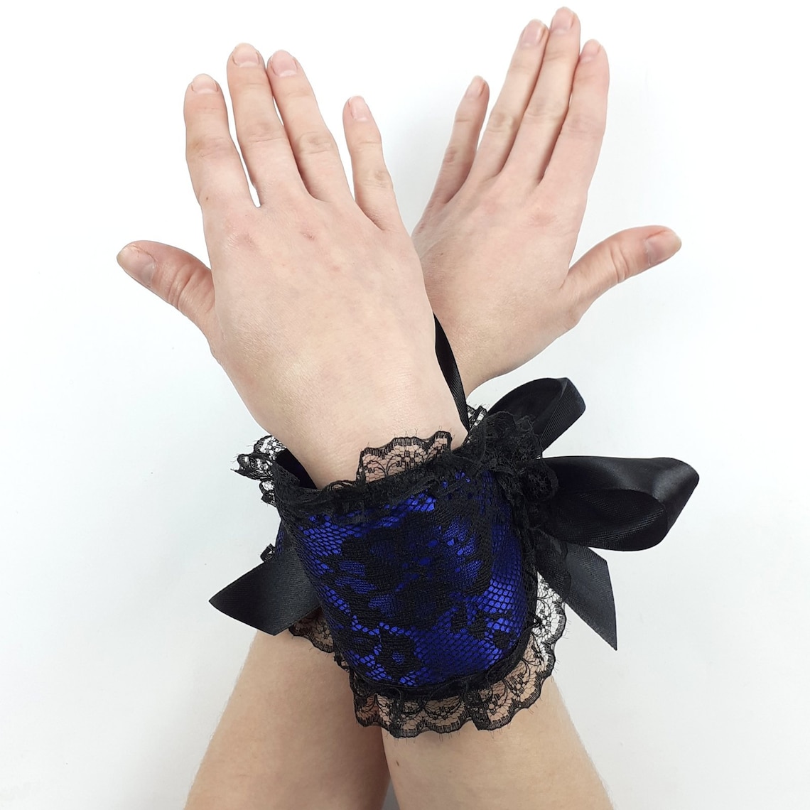 Handcuffs Handmade Lace Handcuffs Handcuffs Lace Ribbons on - Etsy