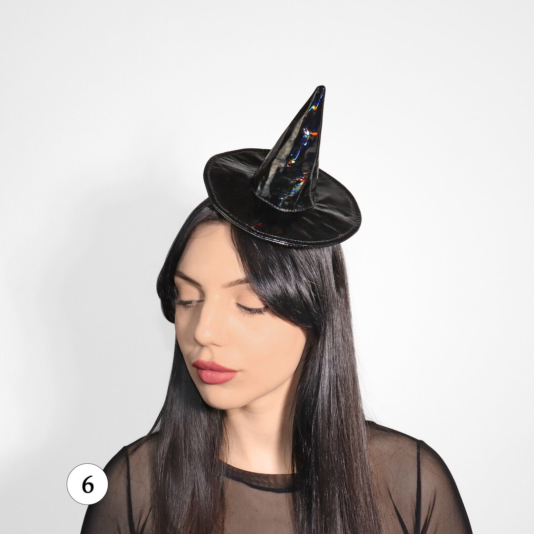 Witch Hat Headband, Halloween Headband, Fascinator Headband, Halloween ...