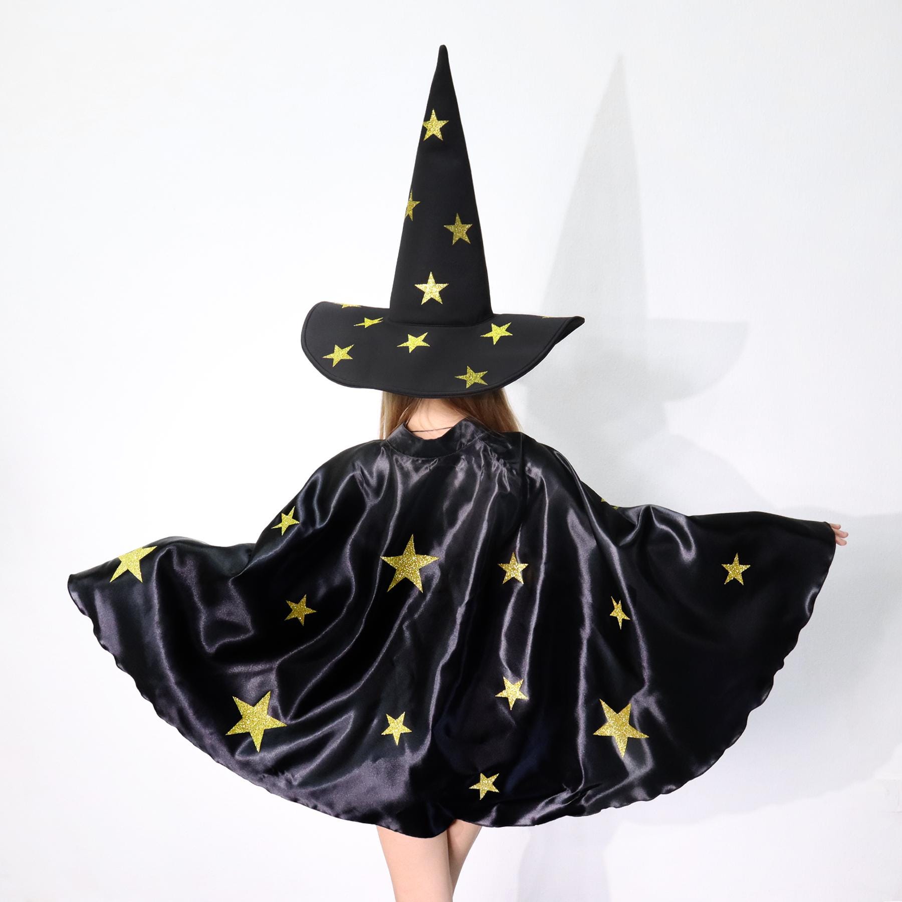 Kids Wizard Costume: Star Cloak & Hat - Halloween Outfit - Etsy