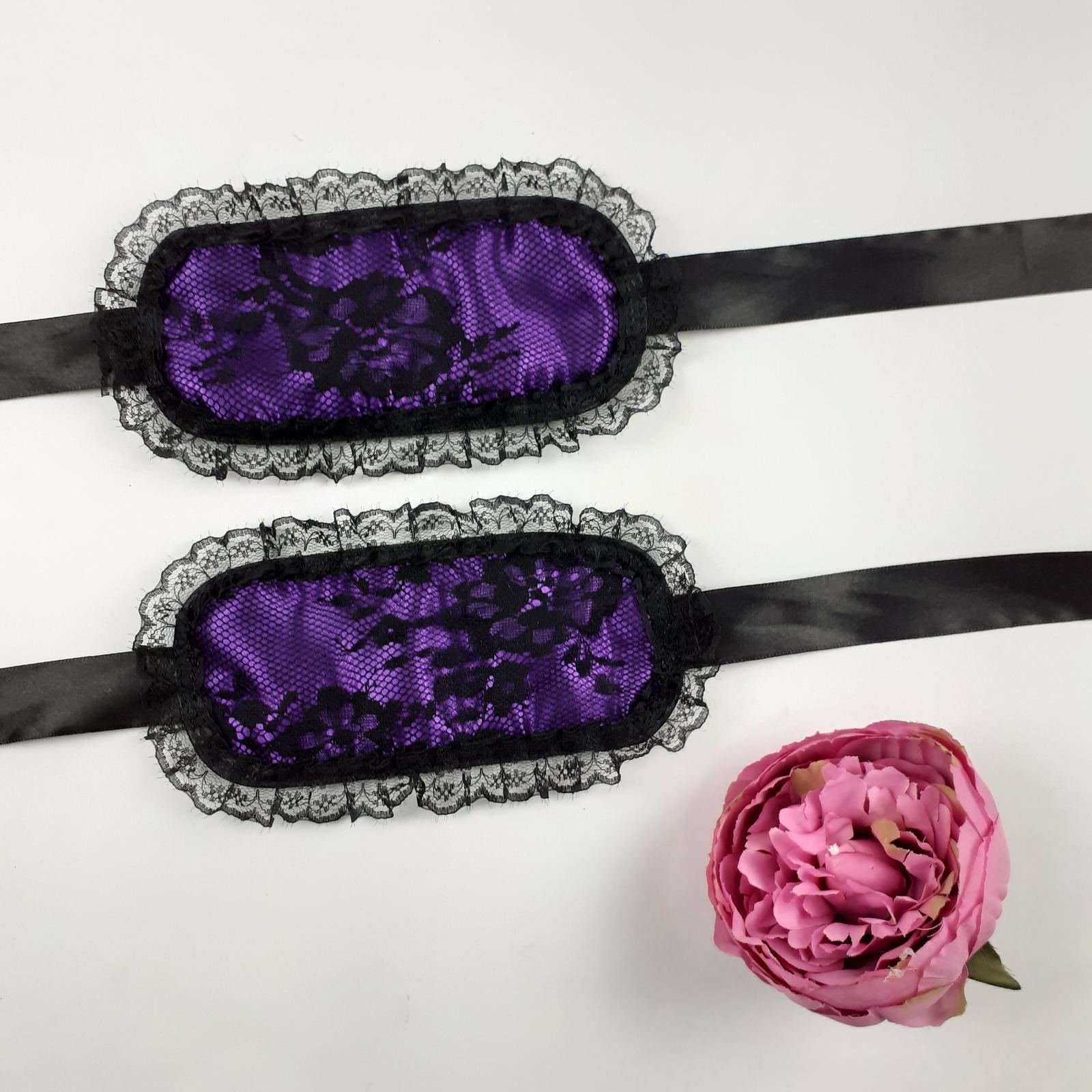 Handcuffs Handmade Lace Handcuffs Handcuffs Lace Ribbons on - Etsy