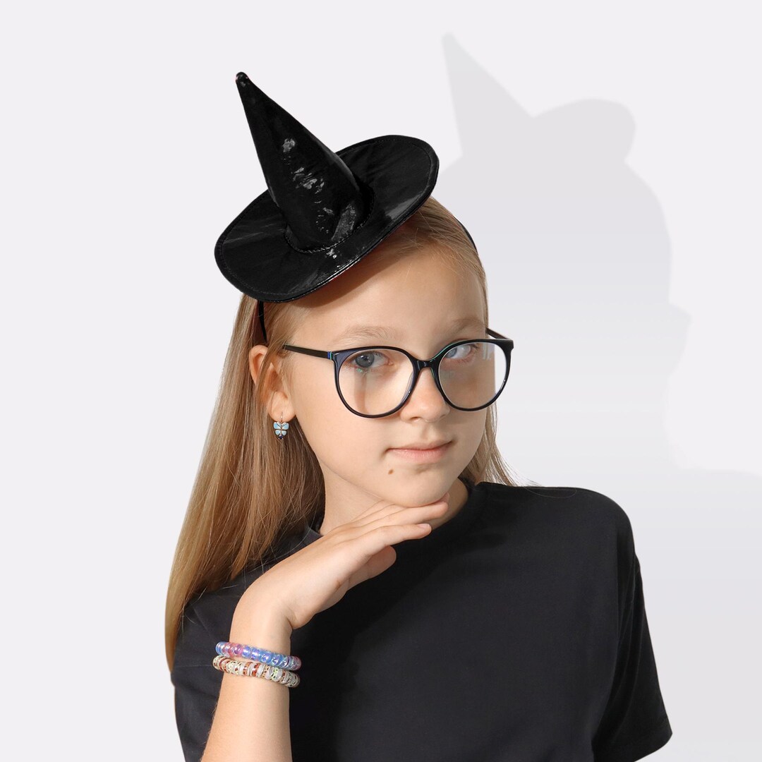 Witch Hat Headband, Witch Headband, Halloween Fascinator, Halloween Hat ...