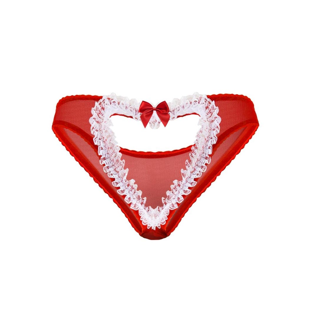 Sheer Crotchless Panties: Open Back Lingerie, Plus Size Available - Etsy