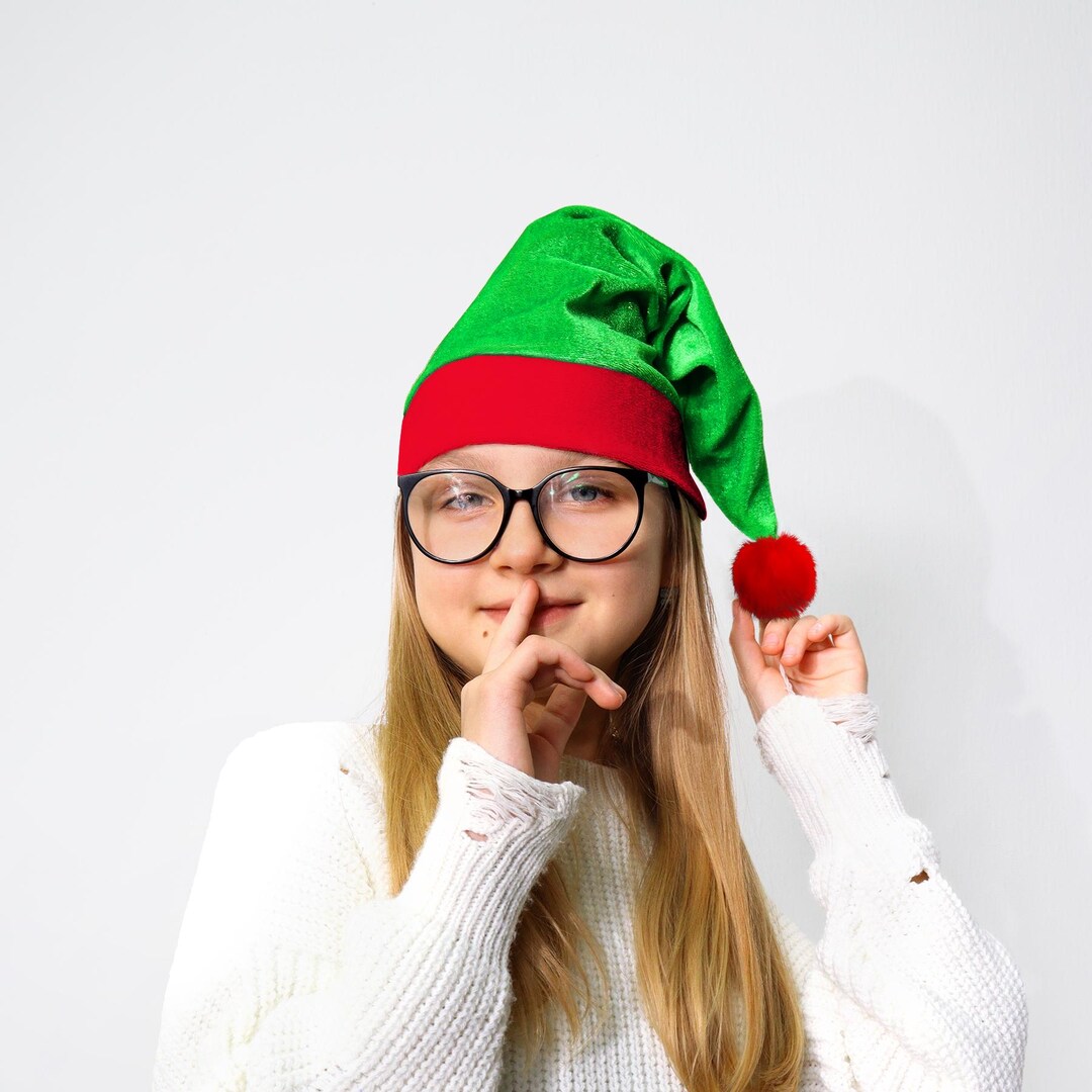 Christmas Elf Hat, Kids Christmas Hat, Elf Outfit, Elf Costume Kids ...