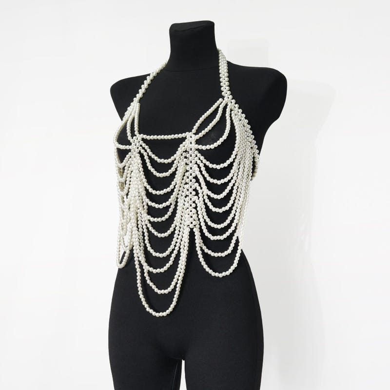 Pearl Harness - Etsy