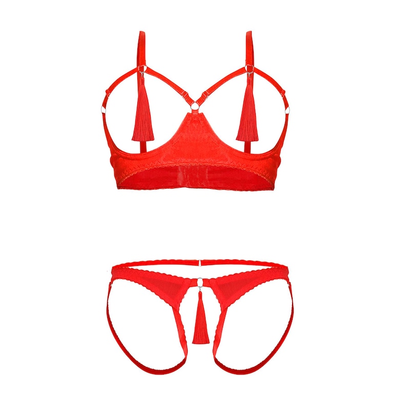Open Cup Shelf Bras Etsy