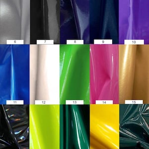 PVC Bikini Set, Exotic Dance Wear, PVC Lingerie, Wet Look Lingerie, Wet ...