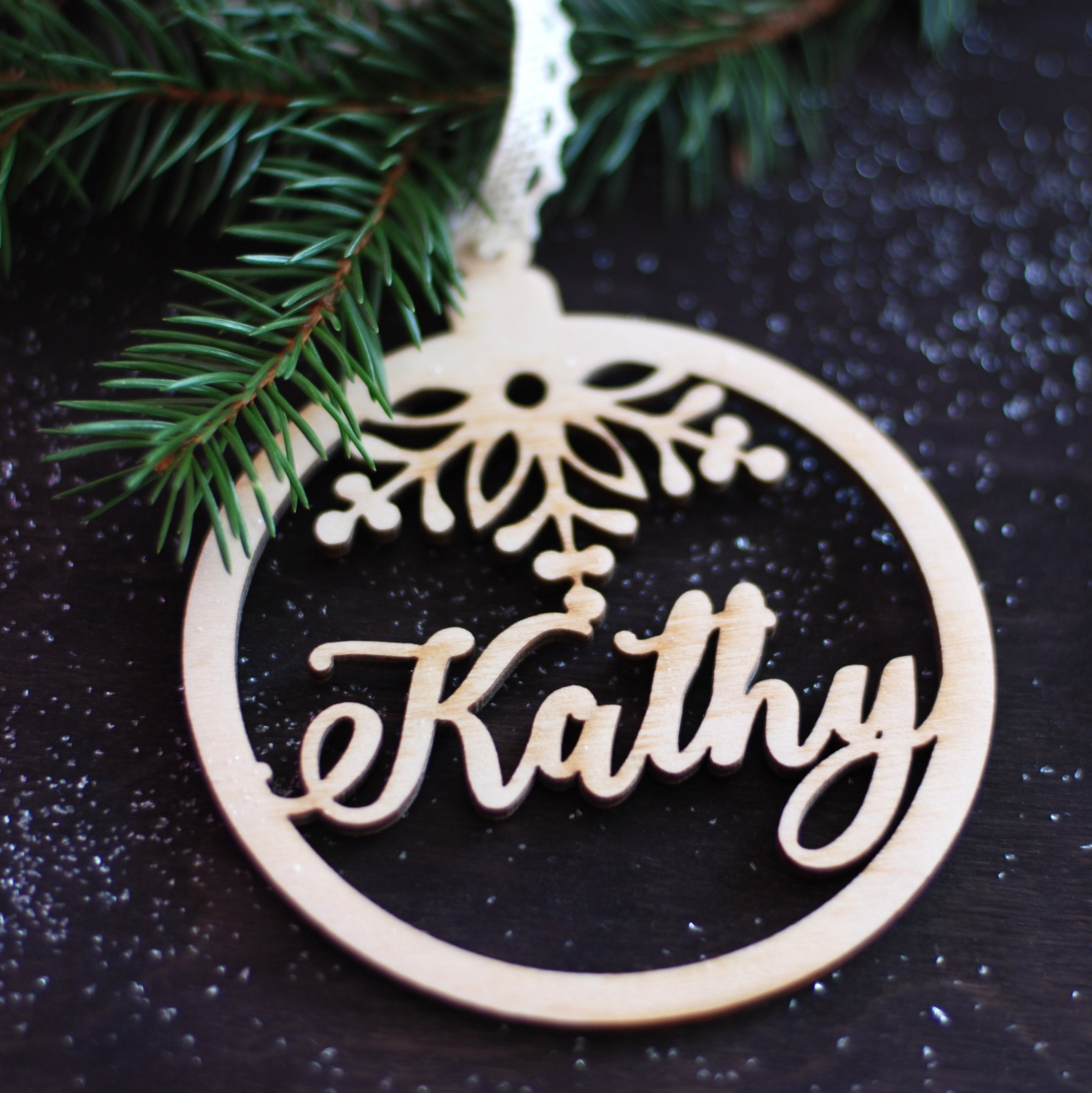 Christmas Ornaments Vector File, DIY Personalized Christmas Ornaments ...