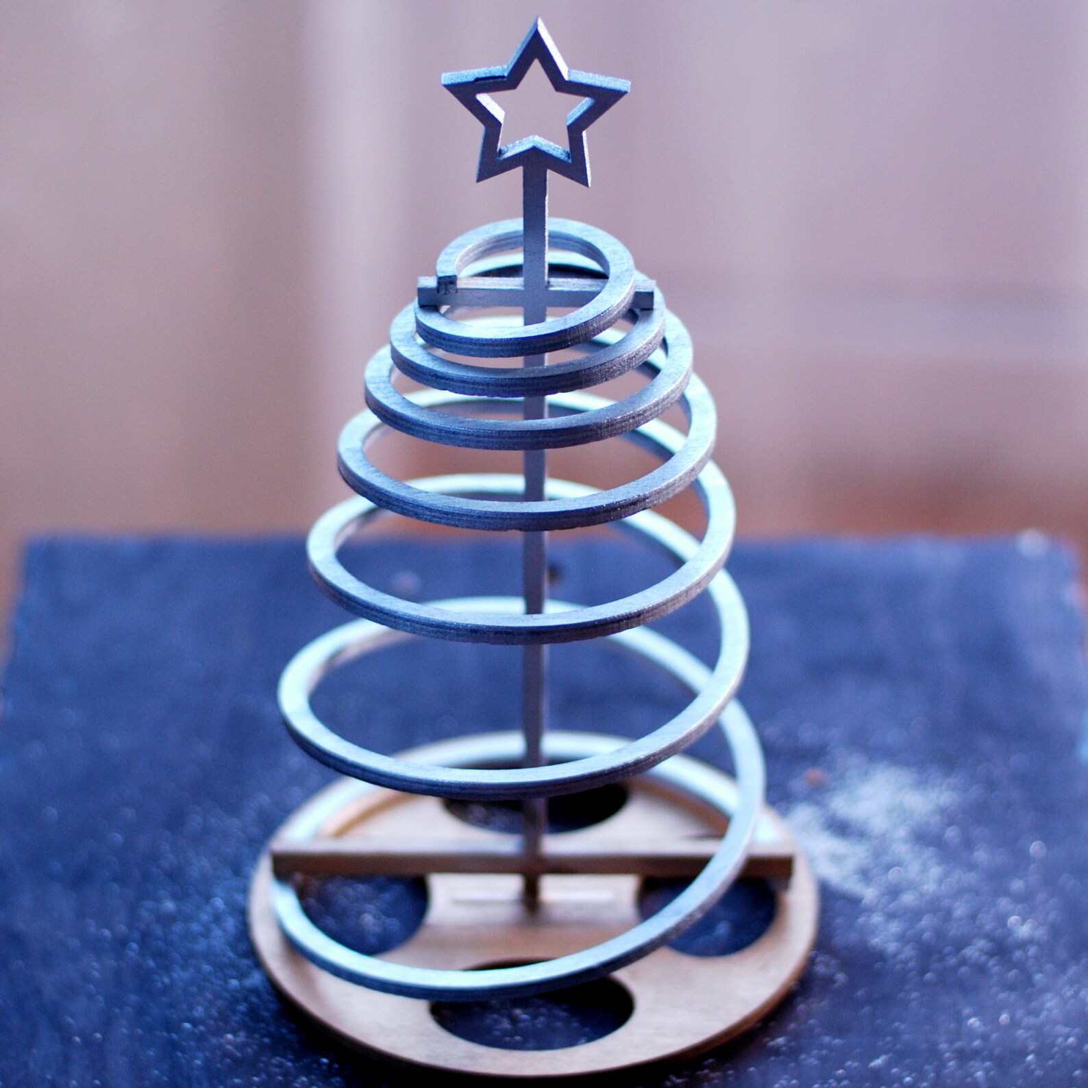 3D Christmas Tree DXF, Spiral Christmas Tree Vector File - Etsy