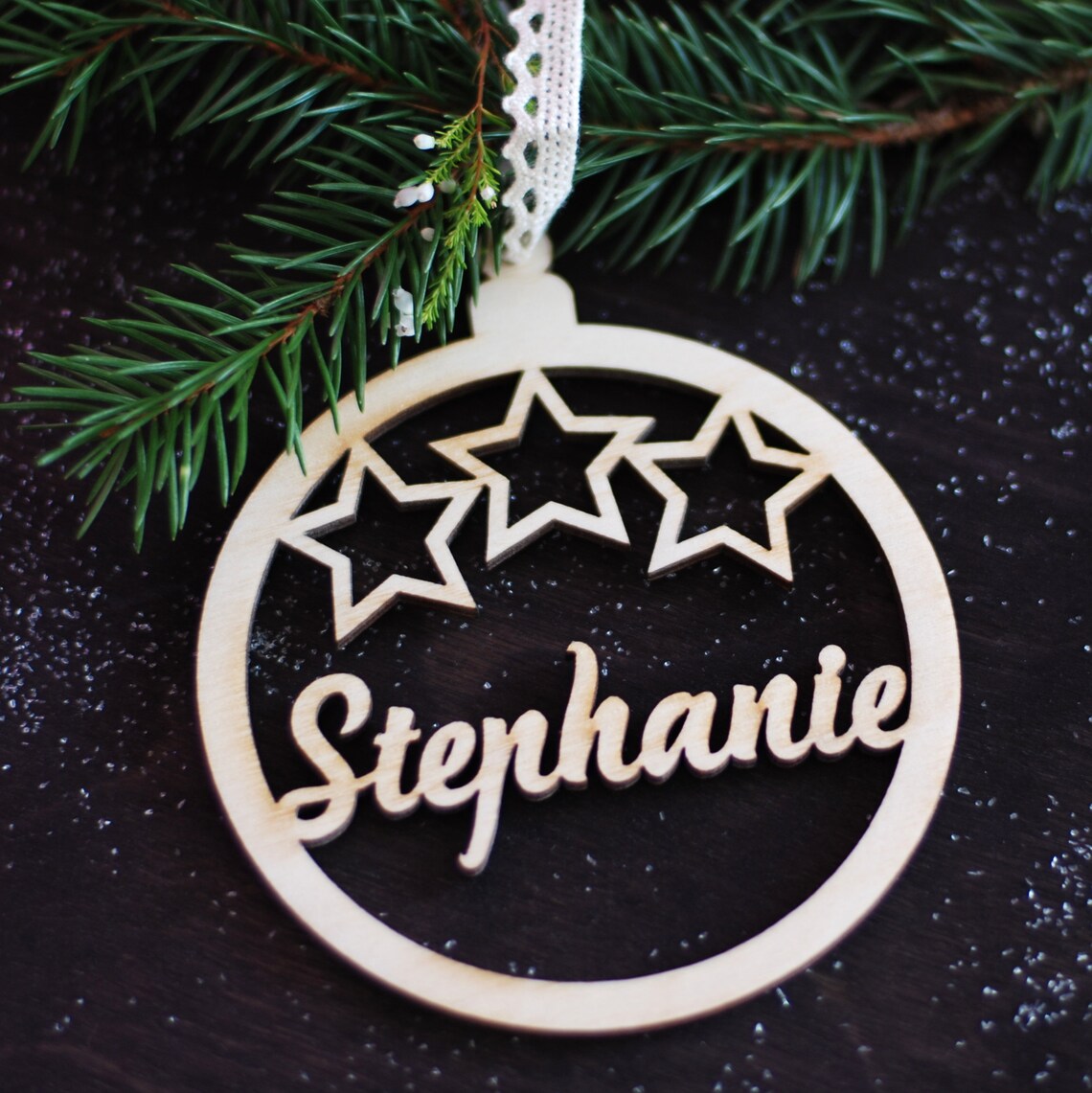 Christmas Ornaments Vector File, DIY Personalized Christmas Ornaments ...