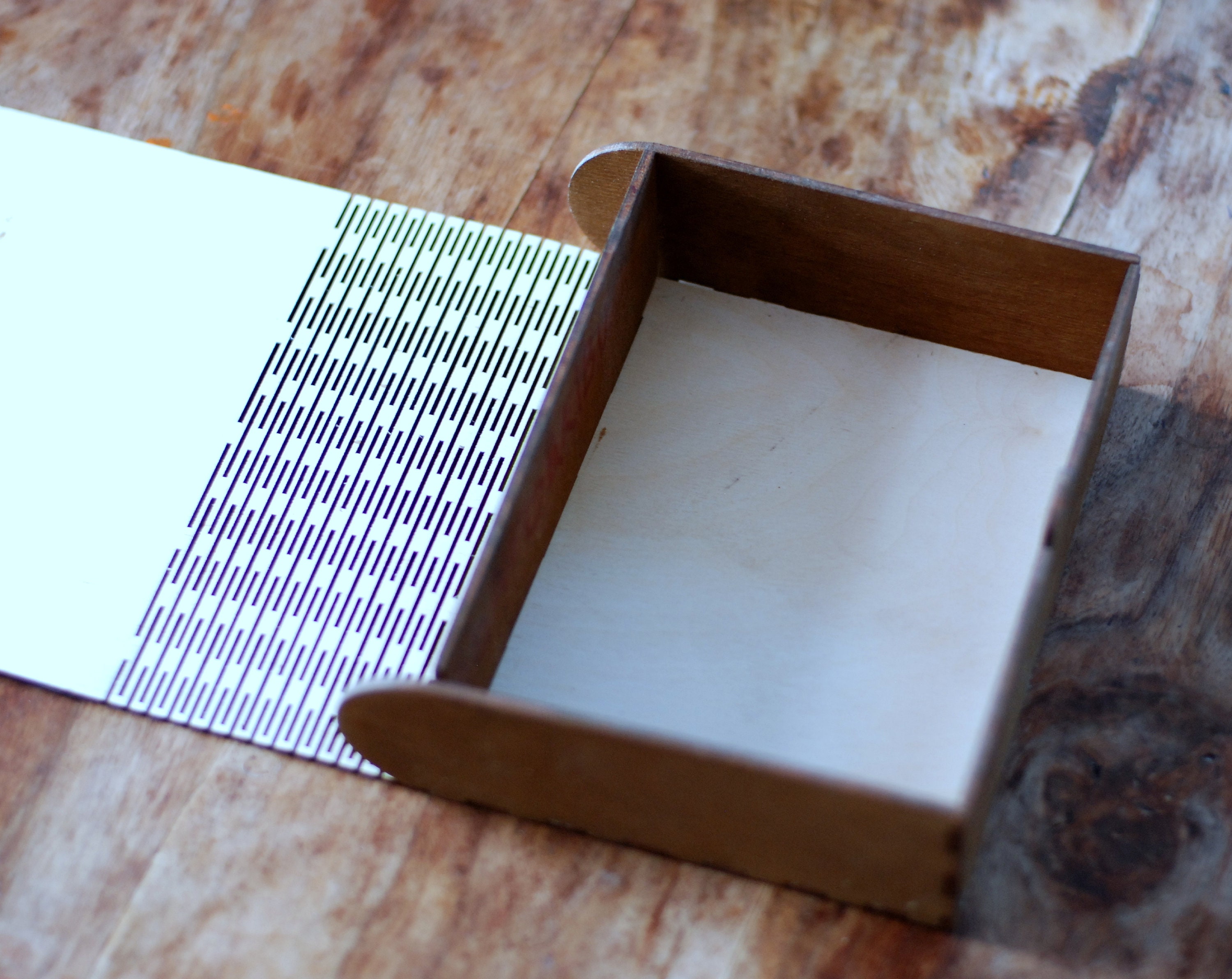 Wood Box Vector File, Middle Size Gift Box, DXF for Laser Cutting - Etsy