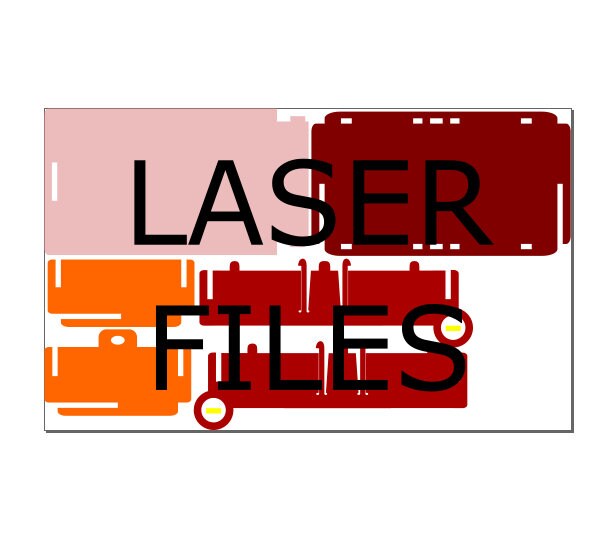 Wood Memory Box Vector File, No Glue Required for the Assambly, DXF for ...