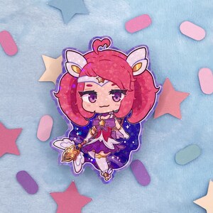 Star Guardian Stickers Ahri Neeko Lux Soraka Kaisa Rakan Xayah Magical ...