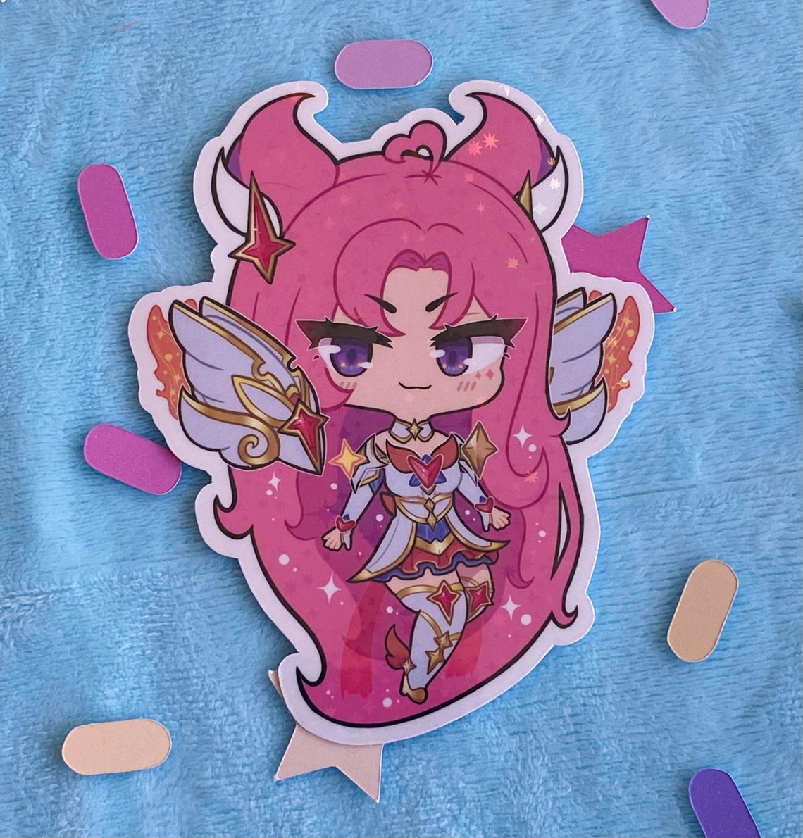 Star Guardian Stickers Ahri Jinx Lux Soraka Kaisa Magical - Etsy