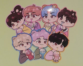 Bts Bubble Tea | Etsy