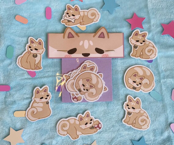 SAD DOG CLUB Stickerpack Dog Sticker Animal Sticker - Etsy