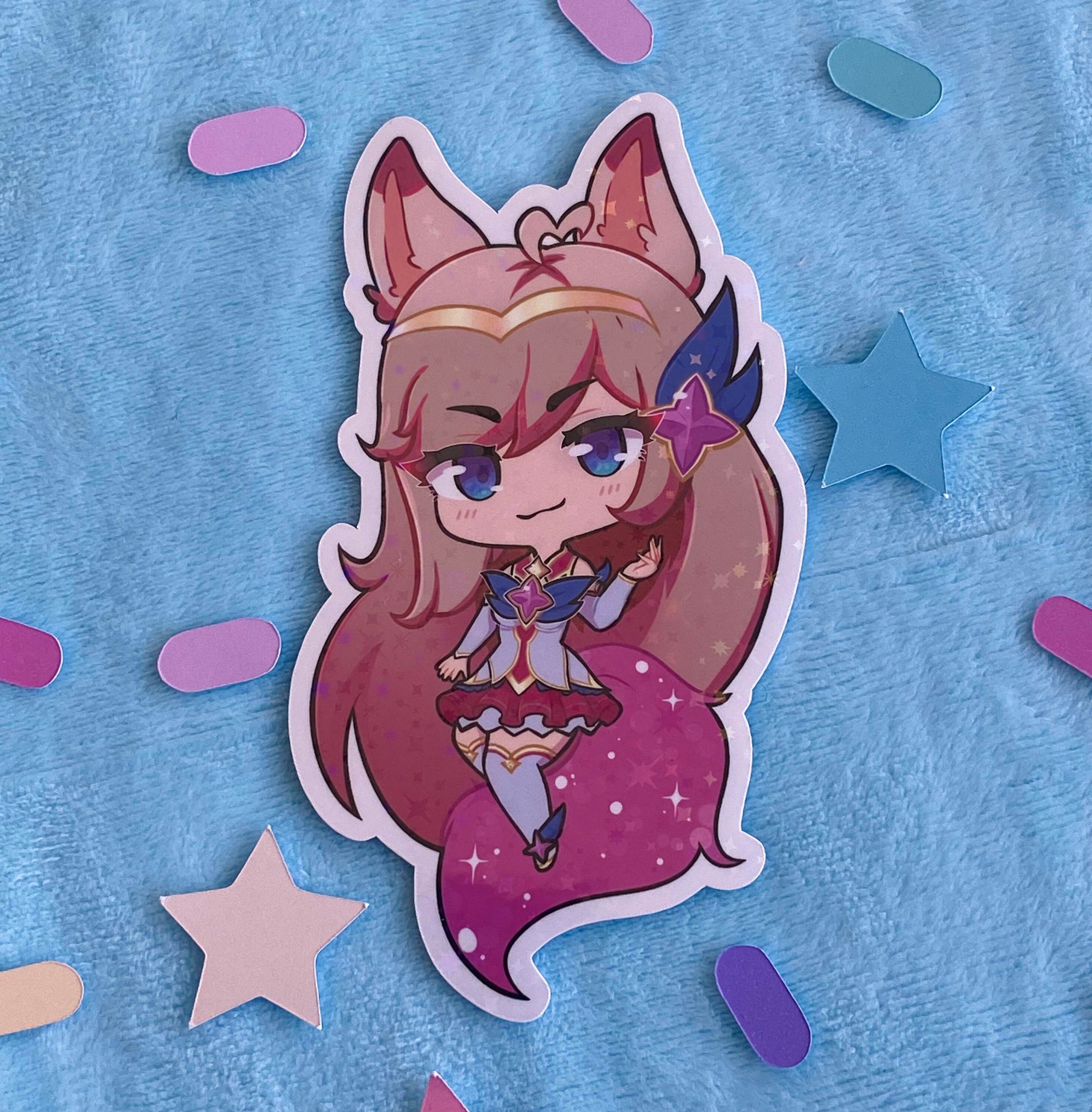 Star Guardian Stickers Ahri Jinx Lux Soraka Kaisa Magical - Etsy