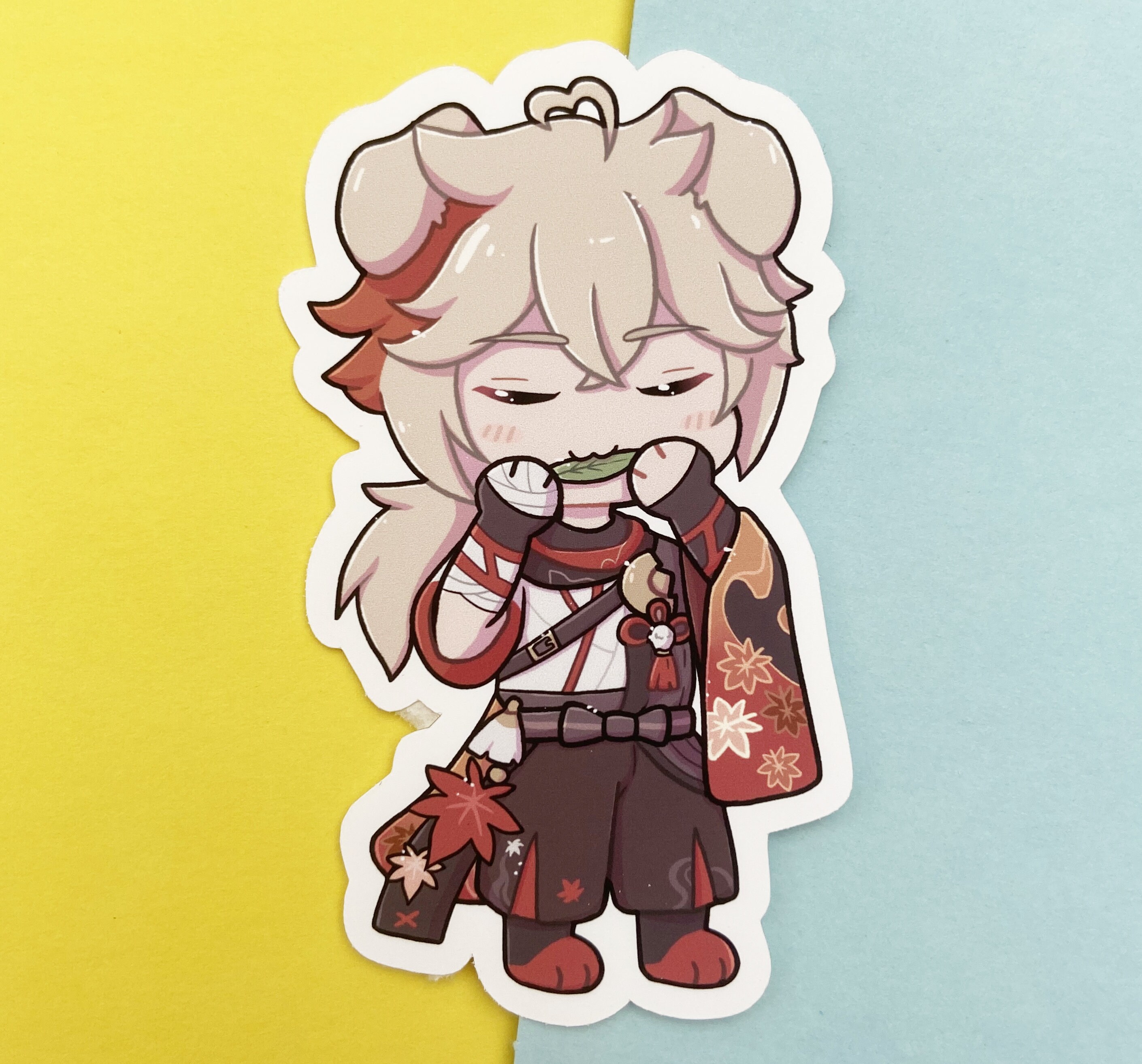 Genshin Impact Stickers Gorou Kazuha Chongyun Razor | Etsy