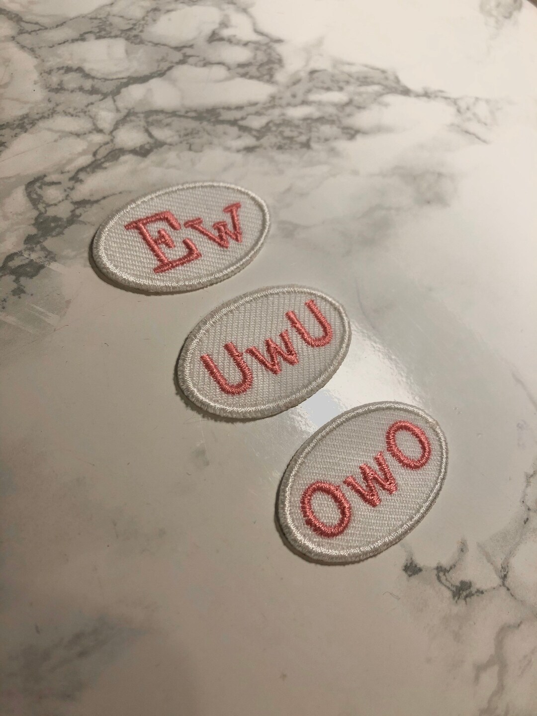 Ew Owo Uwu Patches - Etsy