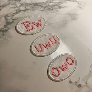 Ew Owo Uwu Patches - Etsy