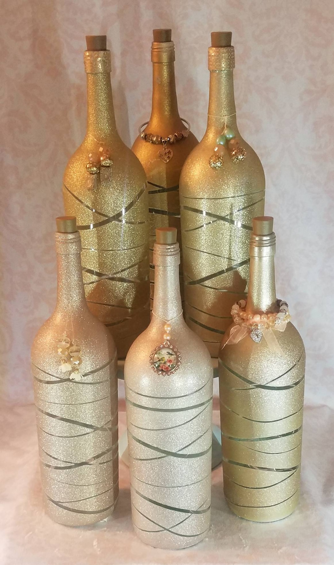 Decorative Wine Bottle That Lights Up!!! - Etsy