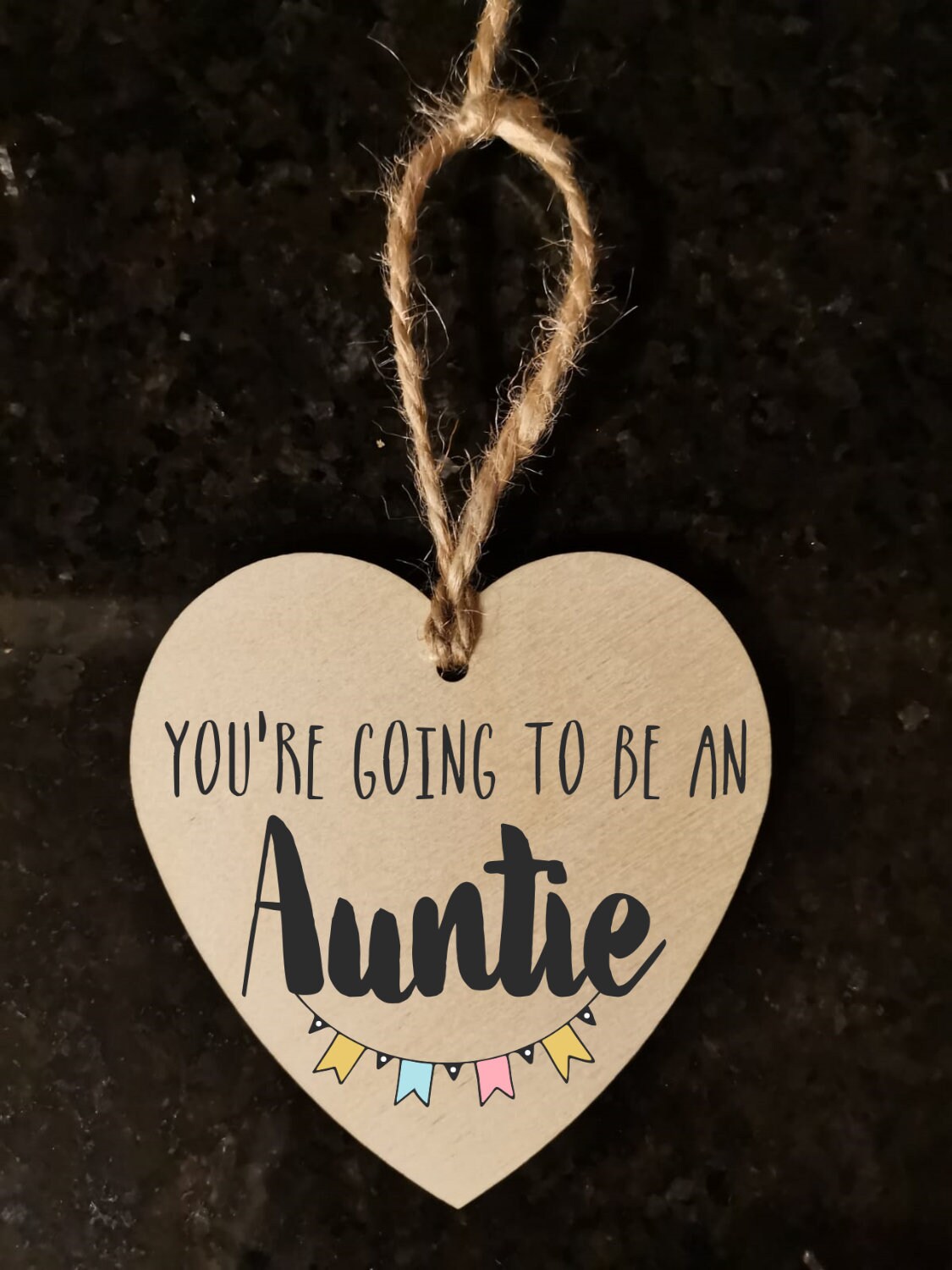 You're Going to Be An Auntie Hanging Decorative Wooden | Etsy
