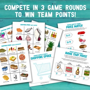 Decision Quest: Grocery Gauntlet, Printable Team Building Game, Group ...