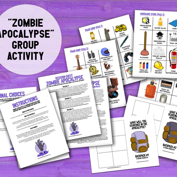 Zombie Apocalypse - Etsy