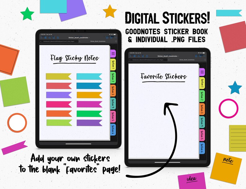 Digital Notebook Bundle for Goodnotes App on iPad and Tablets - Etsy