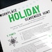 Holiday Workplace Scavenger Hunt Printable Activity Office Team ...
