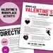 Valentine's Day Workplace Scavenger Hunt Printable Team Building ...