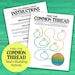 Find the Common Thread Group Team Building Activity & Printable ...