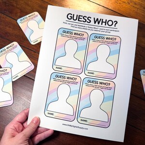 Guess Who? Quick Team Building Activity & Group Icebreaker Game ...