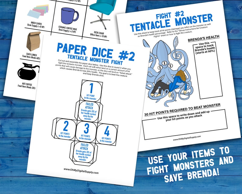 Decision Quest: Office Portal, Printable Group Team Building Activity ...