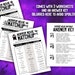 Horror Movie Matchup Printable Halloween Matching Game, Horror Film ...