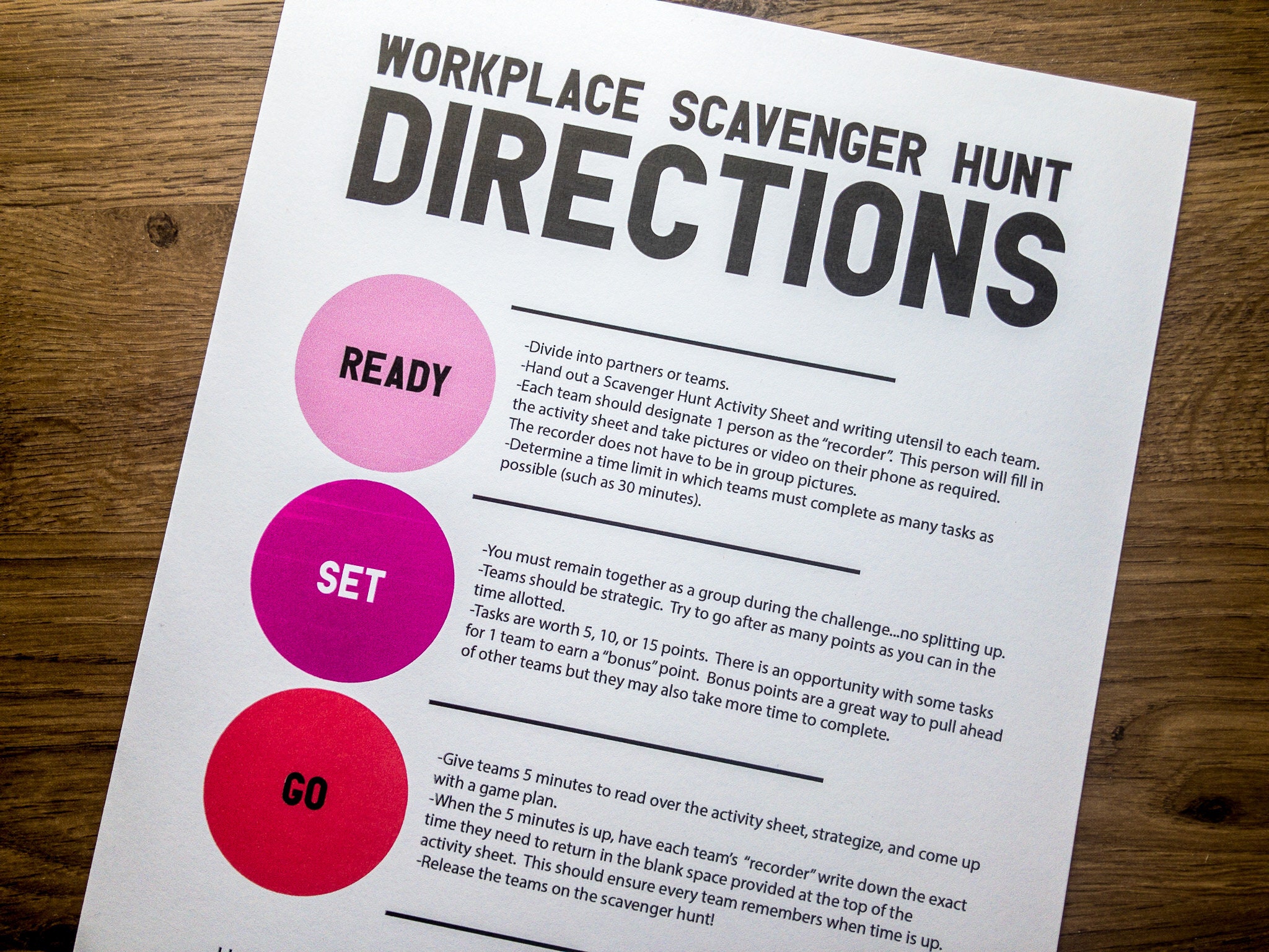 Valentine's Day Workplace Scavenger Hunt Printable Team - Etsy
