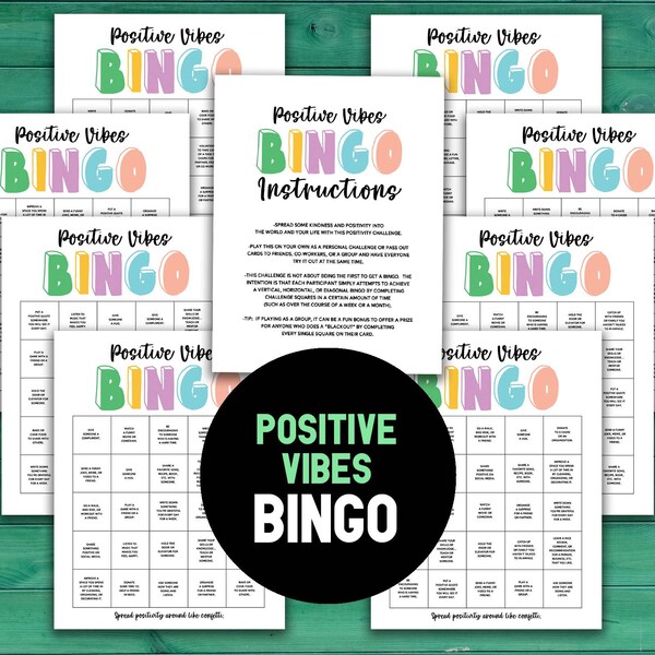 Positive Vibes - Etsy