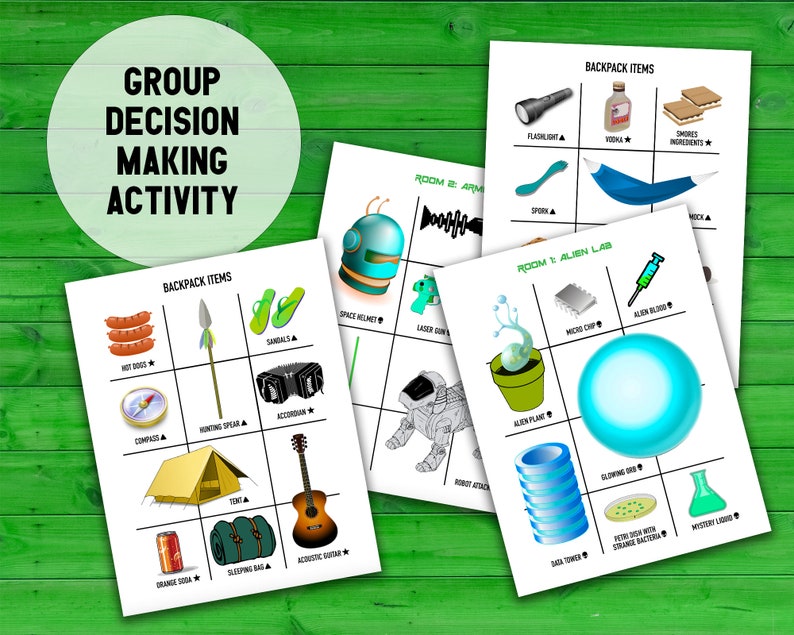 Decision Quest: Alien Abduction | Group Communication & Decision Making ...