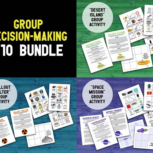 Desert Island Group Activity Team Building Activities - Etsy