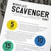 Workplace Scavenger Hunt Printables Bundle | Team Scavenger Hunt Staff ...
