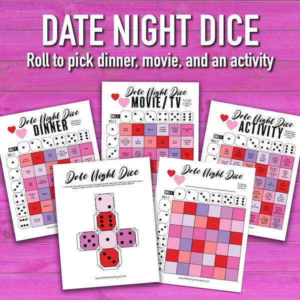 Decision Dice - Etsy