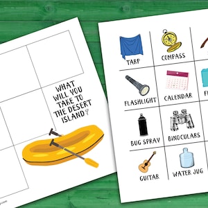 Decision Quest: Desert Island, Printable Team-building Game, Group ...