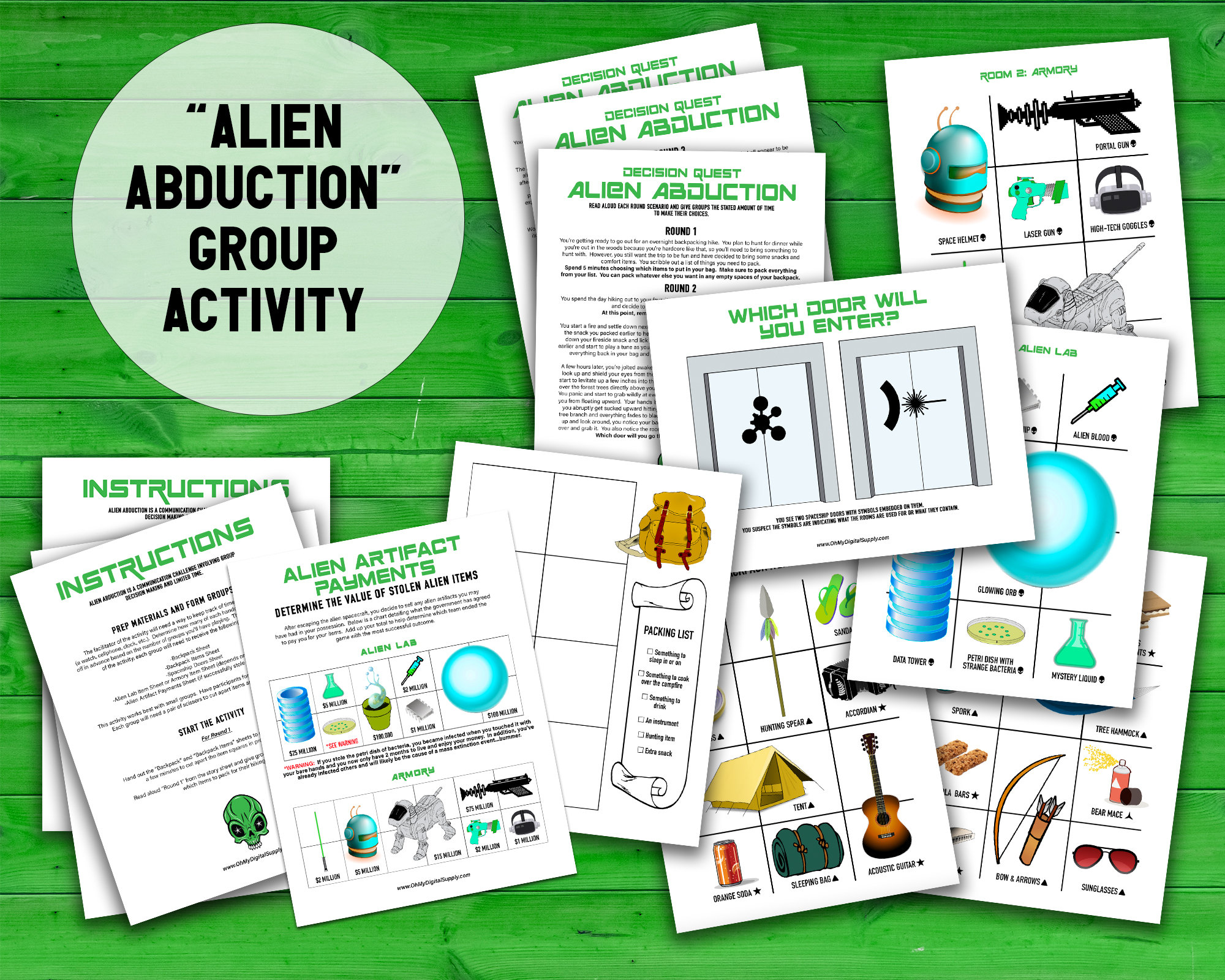 Decision Quest Games MEGA BUNDLE, Group Decision-making Ice Breaker ...