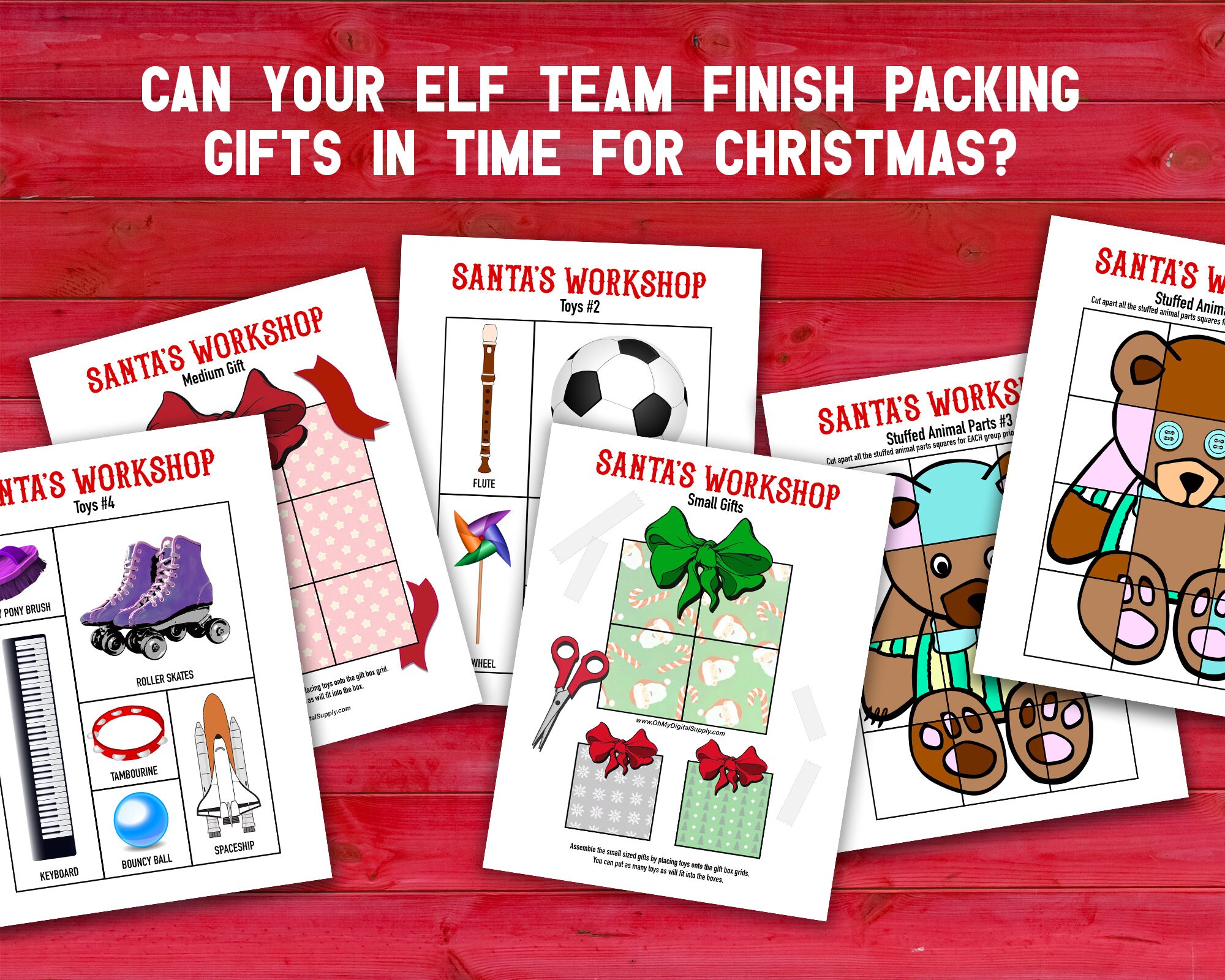 Decision Quest: Santa's Workshop, Christmas Team Building & Icebreaker ...