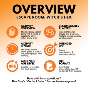 Escape Room: Witch's Hex, 1 Hour Halloween Group Team Building Activity ...