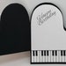 Piano Birthday Handmade Card - Etsy