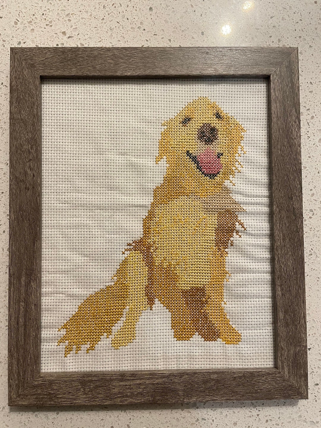 Cross Stitch Pattern Golden Retriever Cross Stitch Pattern - Etsy