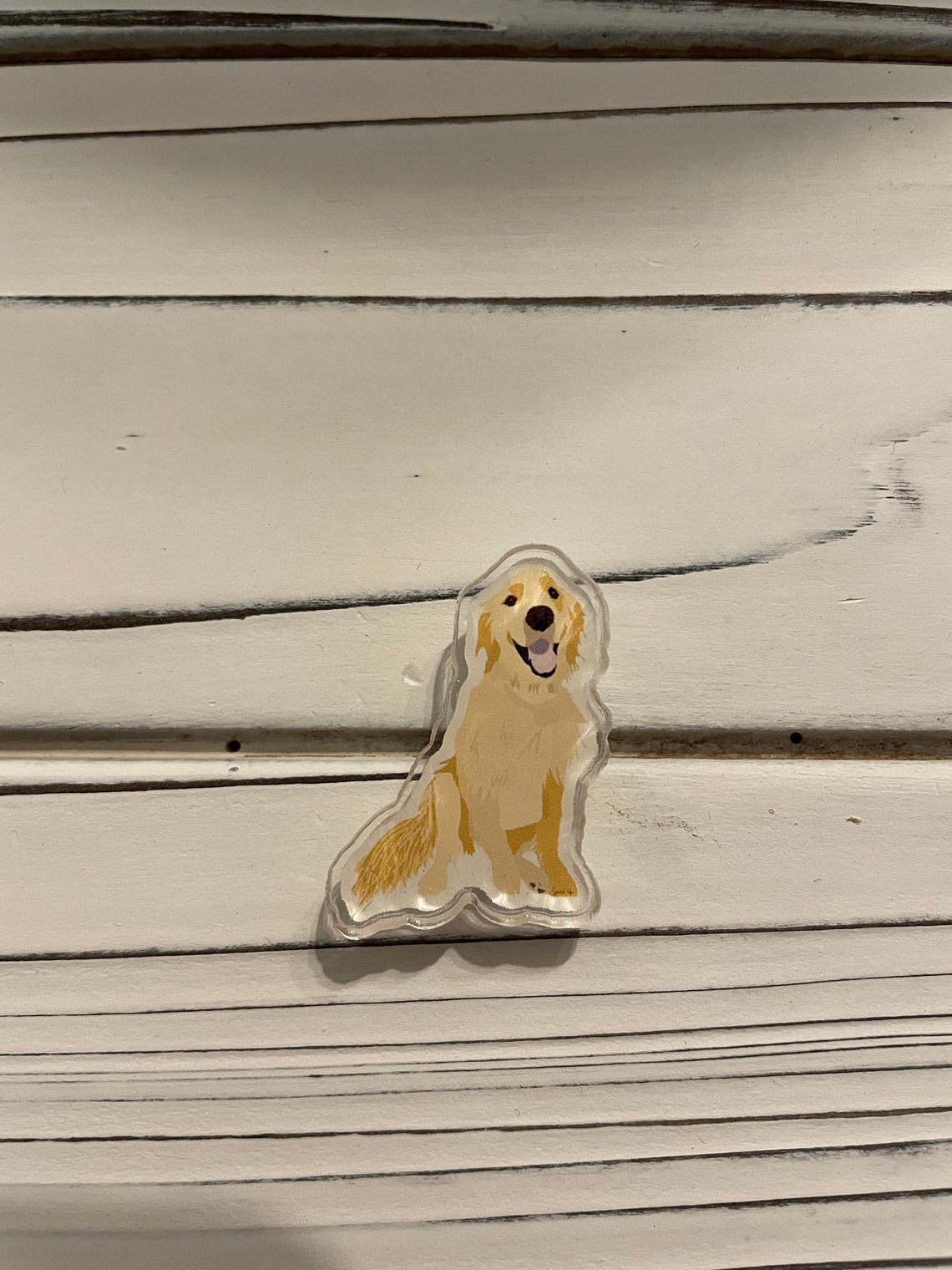Halloween Golden Retriever Ghost Dog Pin Badge Pin - Etsy