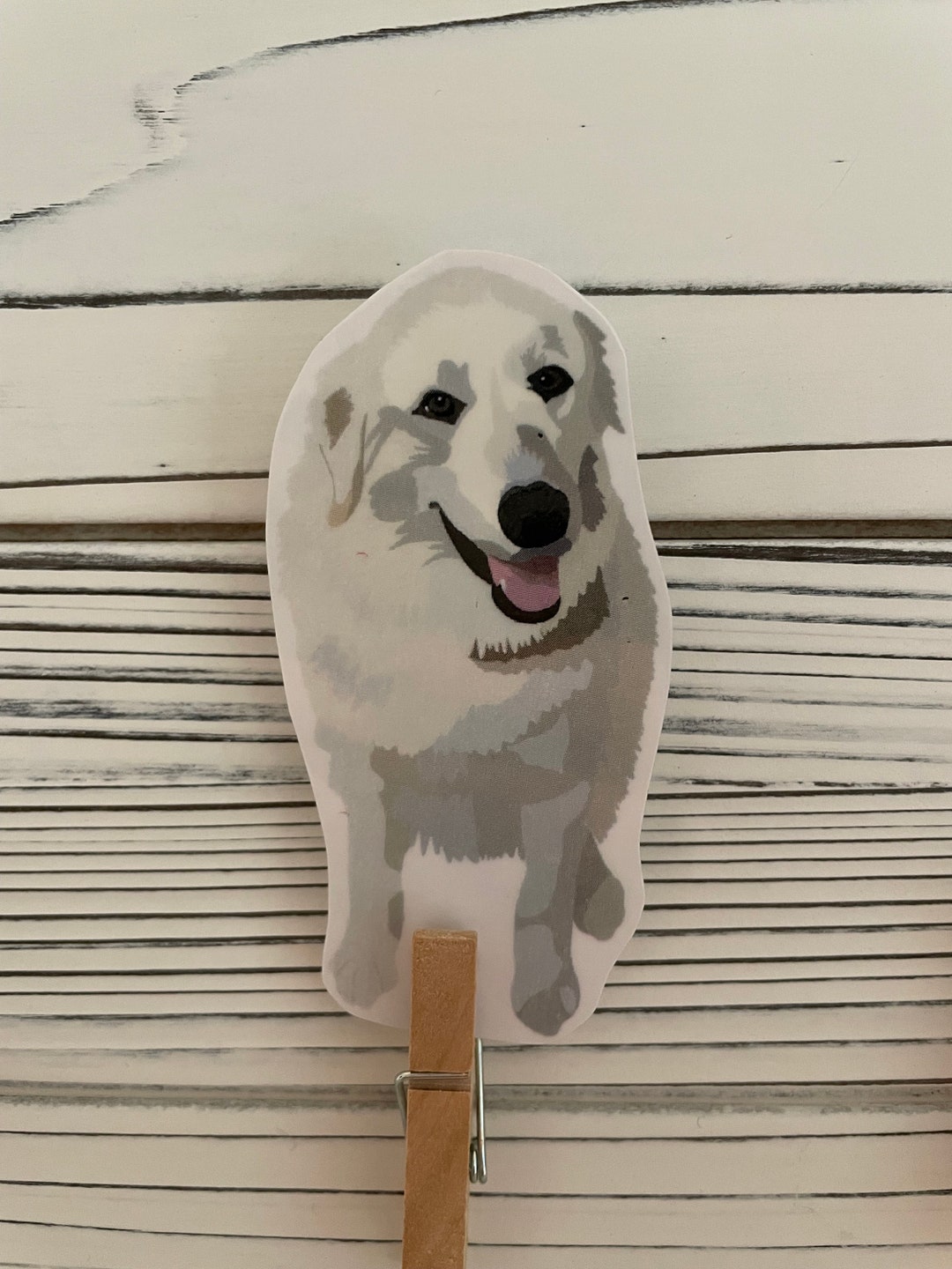 Great Pyrenees Sticker or Magnet Laptop/water Bottle Sticker/magnet - Etsy